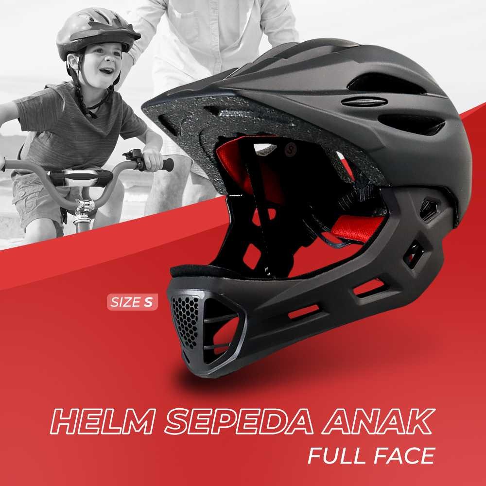 Jual Ftiier Helm Modular Sepeda Anak Full Face Bike Size S - CHF78 ...