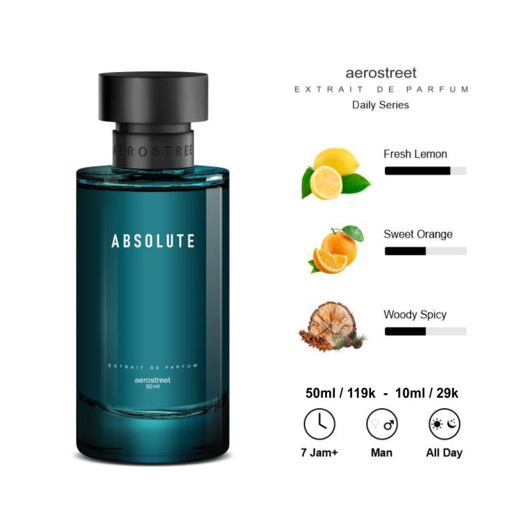 Jual Aerostreet Parfum Daily Absolute Aroma Fresh Lemon Sweet Orange ...