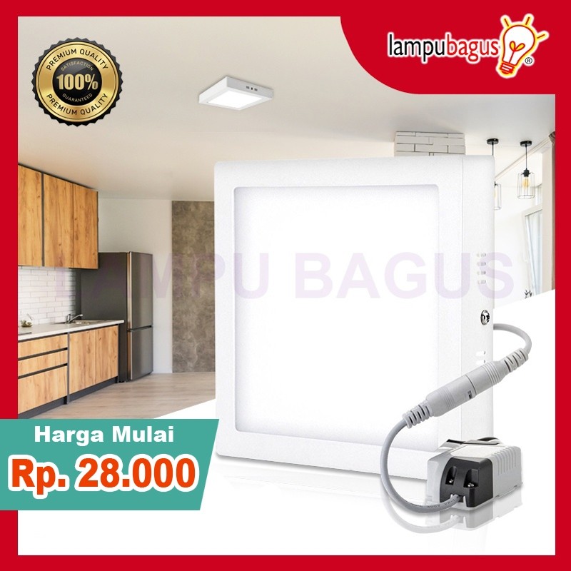 Jual Lampu Downlight LED Panel Lampu Panel LED Outbow Kotak | Shopee ...
