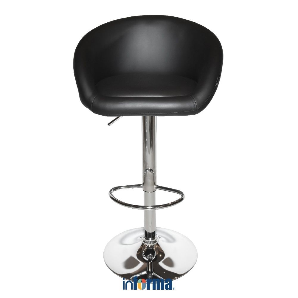 Jual Informa Tommy Kursi Bar - Hitam Bar Stool Kursi Kafe Bartending ...