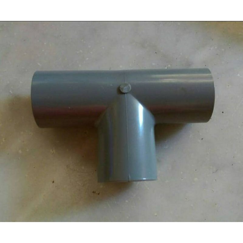 Jual TEE PIPA PVC UKURAN 1/2" 3/4" & 1" INCH | Shopee Indonesia