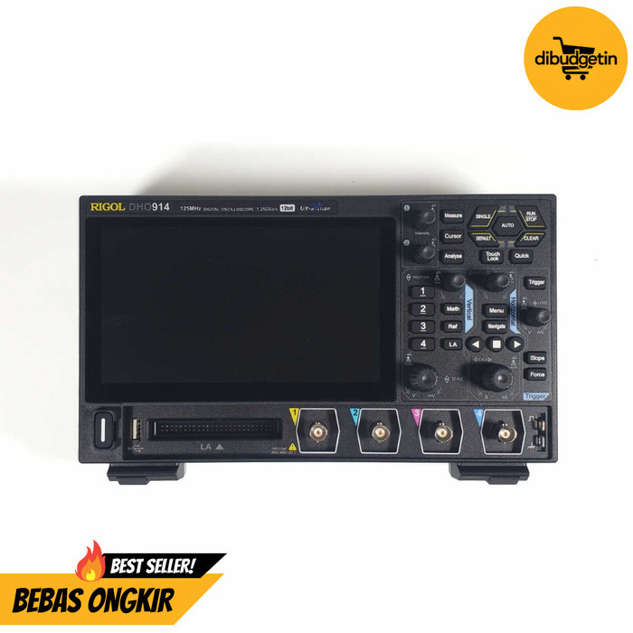 Jual RIGOL Osiloskop Oscilloscope Digital Multimeter Signal Generator 4CH 125 MHz - DHO914 ...