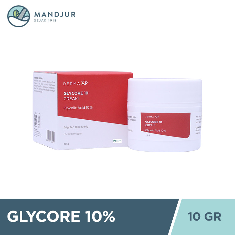 Jual Glycore 10% Cream 10 g - Menyamarkan Kulit Gelap dan Flek Hitam ...