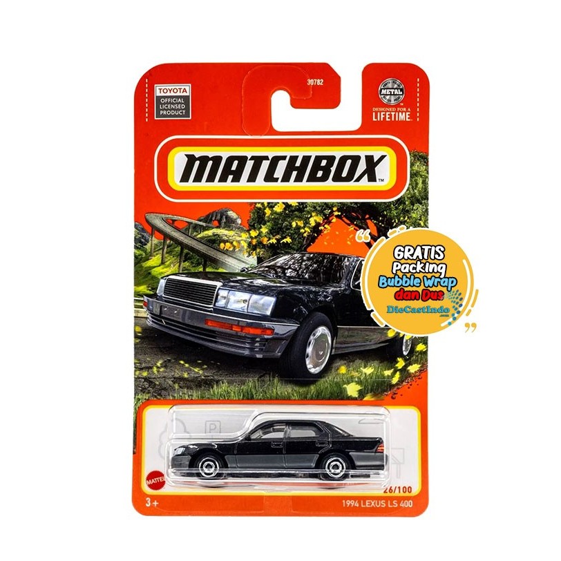 Jual Matchbox / Match Box 1994 Lexus LS400 Hitam | Shopee Indonesia