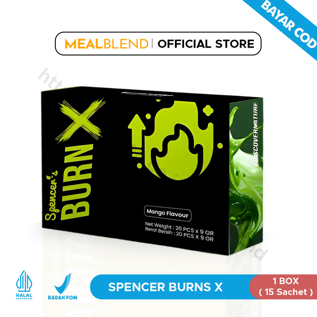 Jual Spencer's Supergreen Burn X - Mango Official Store | Shopee Indonesia