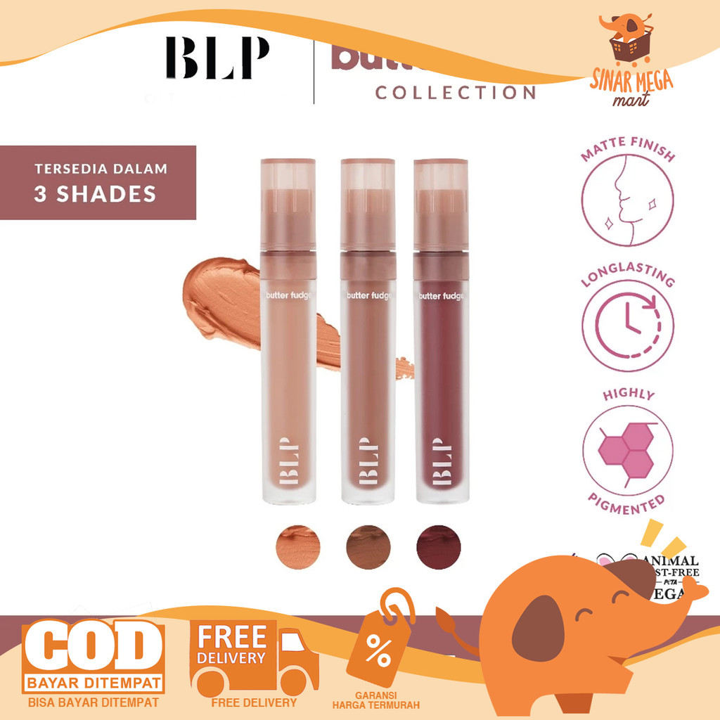 Jual BLP BEAUTY Butter Fudge Coll Lip Coat 5gr - Lip Cream Lipstik ...