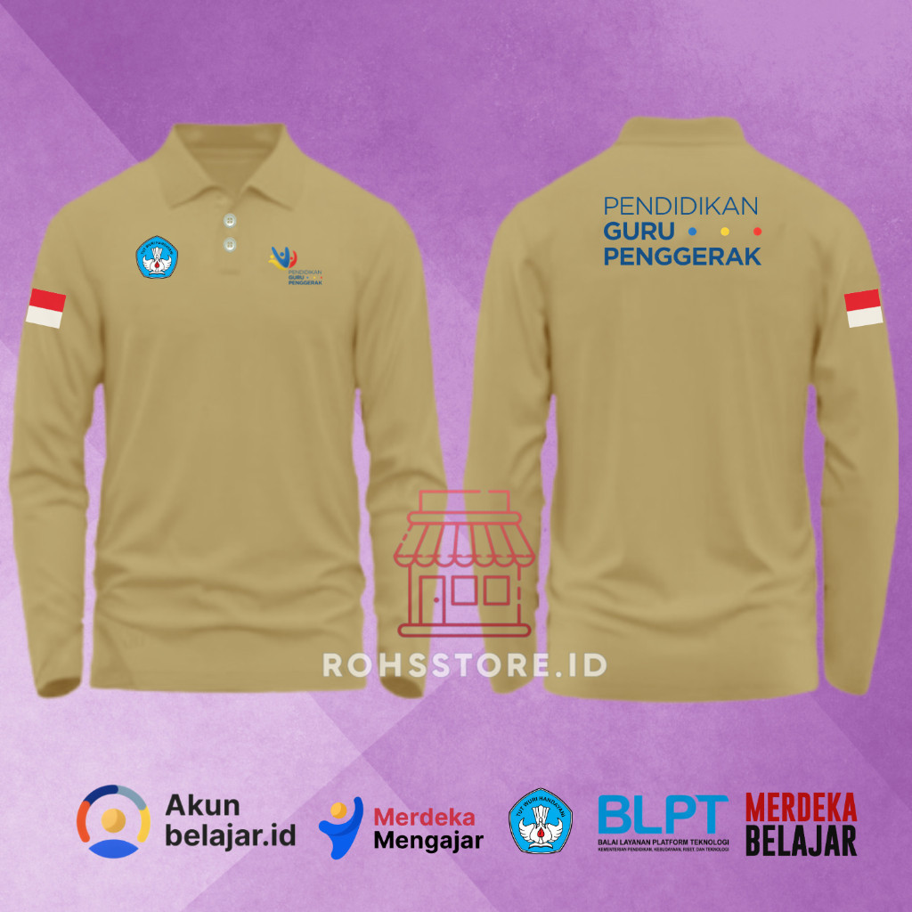 Jual RoHSstore.id || kaos Poloshirt Pria Wanita Baju Kurikulum Merdeka ...