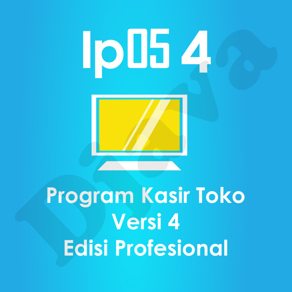 Jual Program Kasir Program Toko IPo5 GARANSI Aktif 100% Permanen | Shopee Indonesia