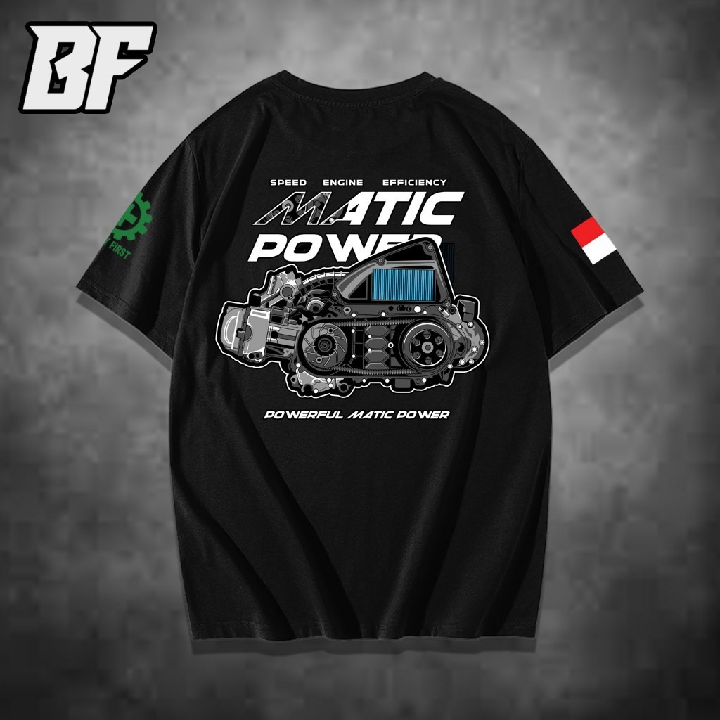 Jual Kaos Matic Power Mesin Matic Kaos Racing Balap Racing Speed Sleep ...