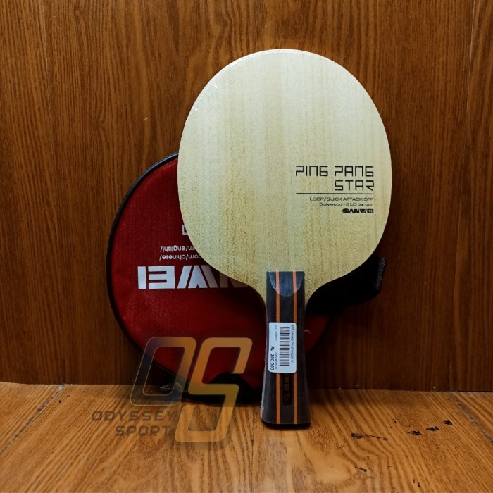 Jual Kayu Pingpong SANWEI PINGPANG STAR (100% ORIGINAL) | Shopee Indonesia