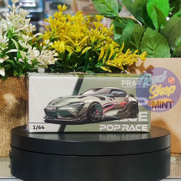 Jual Pop Race x Enigma 002 Darwin 66G NWB Supra Green Mettalic ( Box ...