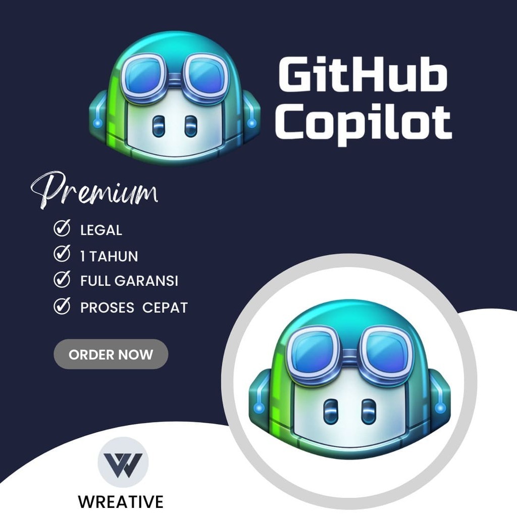 Jual Akun Github Copilot Premium 1 Tahun Garansi Full | Shopee Indonesia