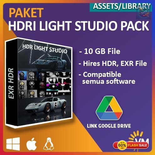 Jual PAKET HDRI LIGHT STUDIO | FILE HDR EXR BACKGROUND LIGHTING UNTUK RENDER V-RAY BLENDER ...