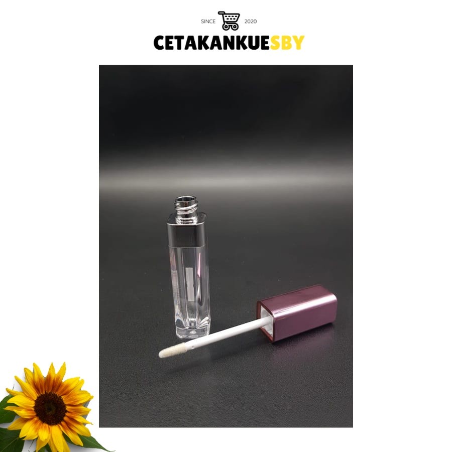 Jual Botol Kaca Lipgloss Kosong Pink 6ml | Shopee Indonesia