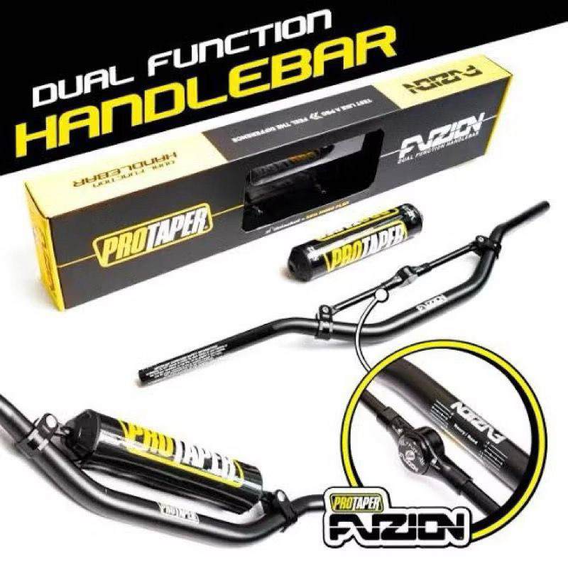 Jual Stang Motor Protaper Fuzion Stang Fatbar Trail Universal Dual ...