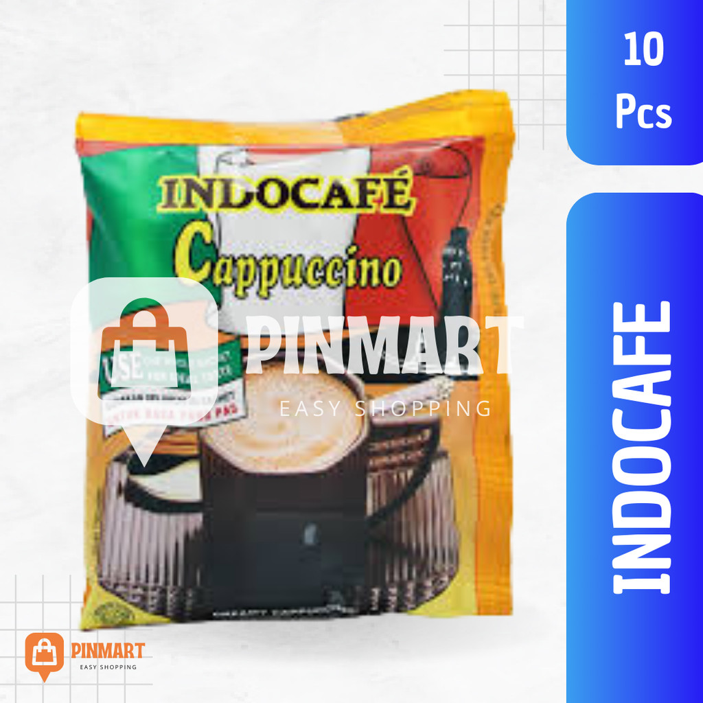 Jual Kopi Sachet Rencengan Indocafe Cappucino 25 Gr x 10 Sachet ...