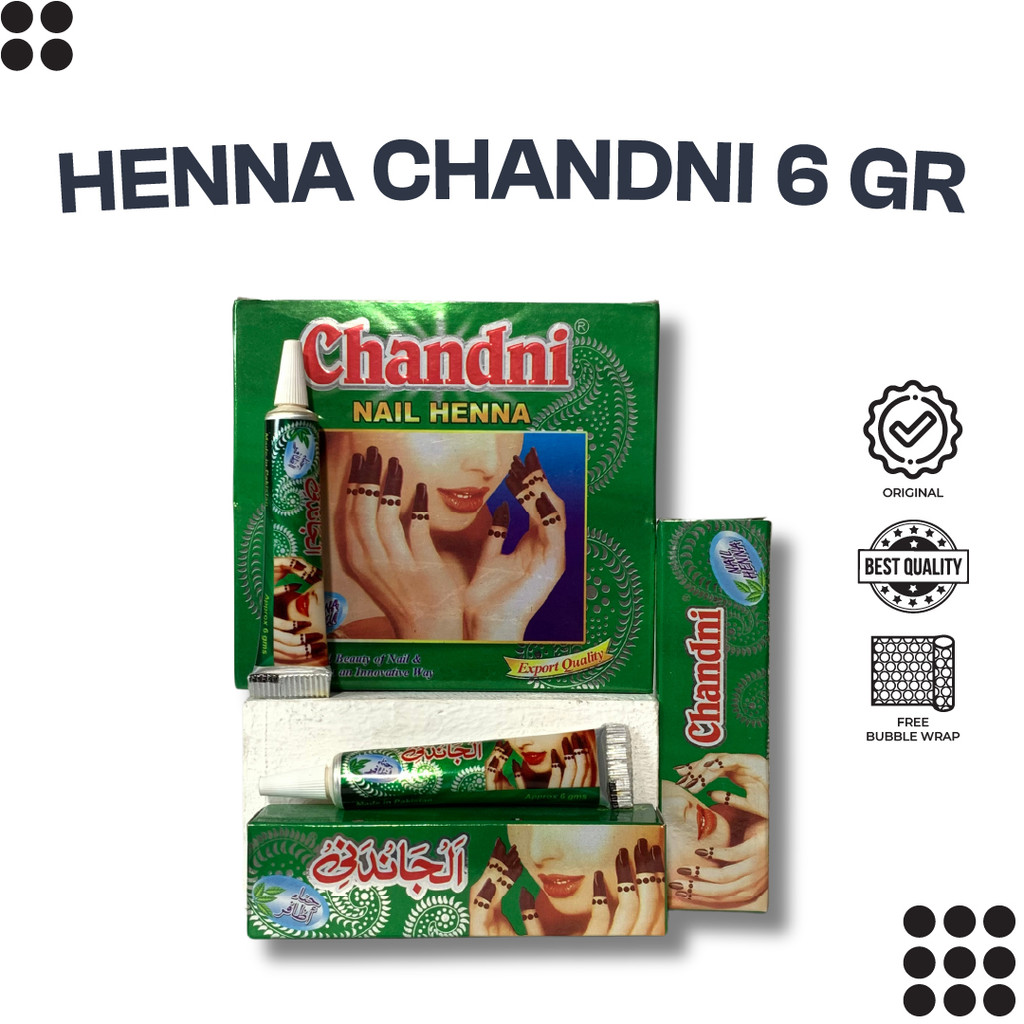 Jual HENNA KUTEK PACAR KUKU NAIL INSTAN / HENNA KECIL KEMASAN 1PACK ...