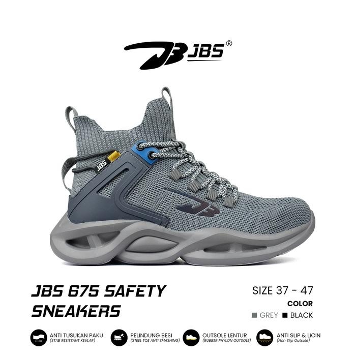 Jual Sepatu Safety Sneakers JBS 675 Steel Toe Cap Anti Tusukan Paku ...