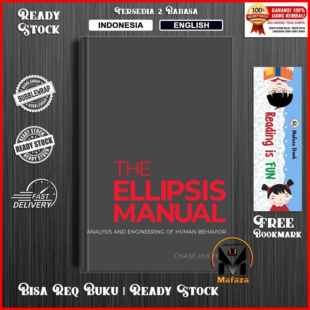 Jual The Ellipsis Manual by Chase Hughes (English/Indonesia) | Shopee ...