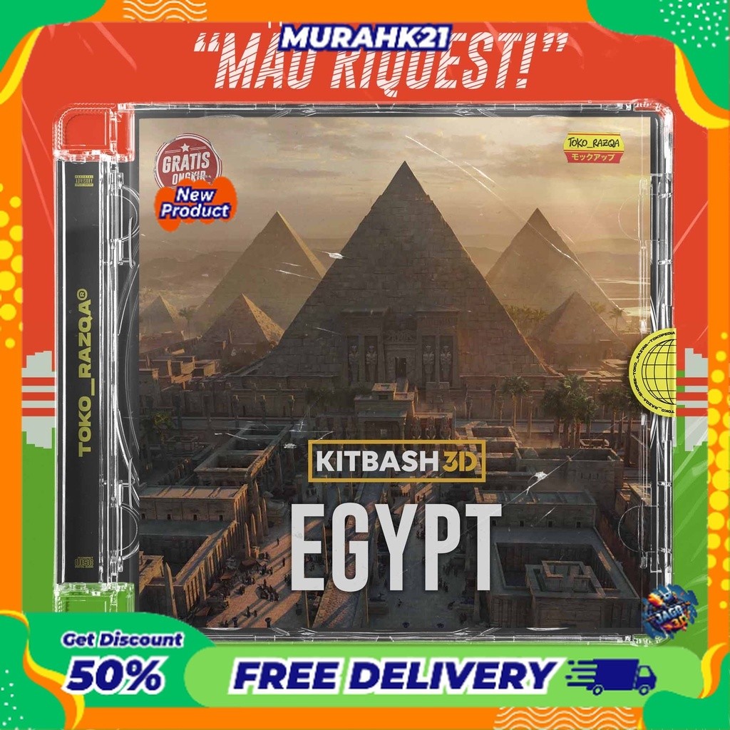 Jual KITBASH3D - EGYPT 3D ASSETS NEW 3D MODEL | Shopee Indonesia
