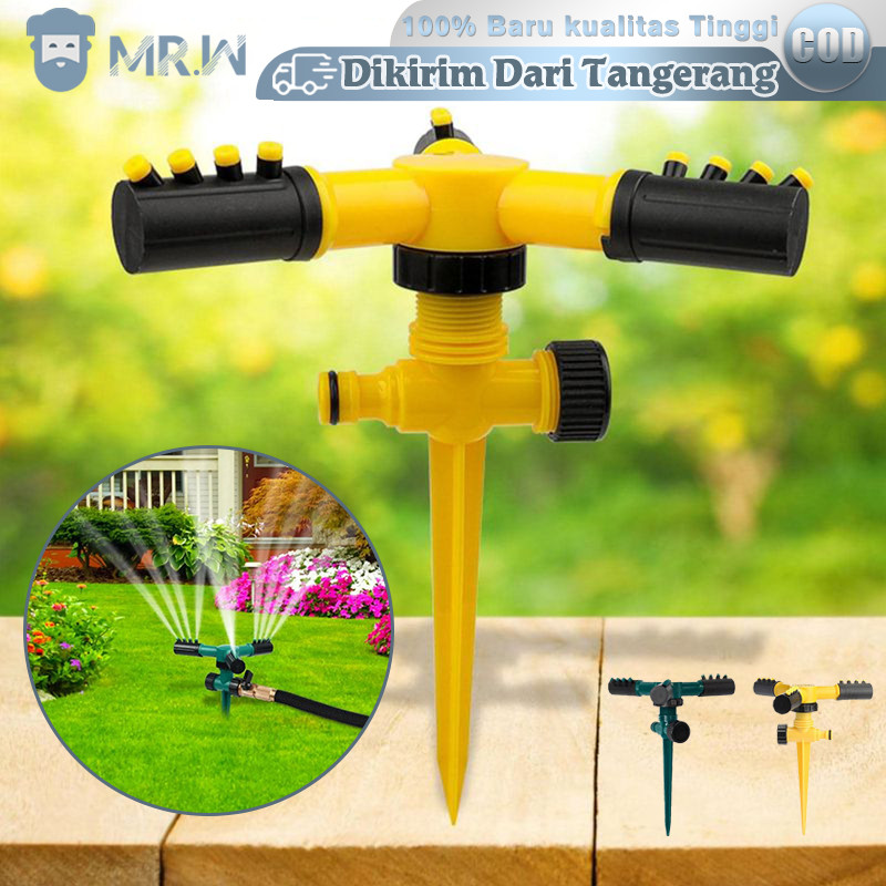 Jual Sprinkler Rumput Putar Otomatis 360 Derajat Sprinkler Air Taman ...