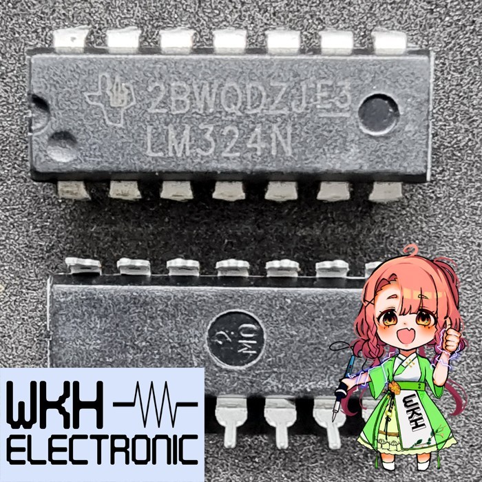 Jual PART TOOLS IC LM324 LM324N LM324 LM 324 N Low Power Quad Op-amp ...