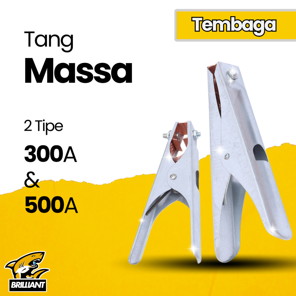 Jual Tang Massa 300A & 500A / Tang Las Massa 300a 500a / Stang Masa / Earth Clamp Stang Las ...