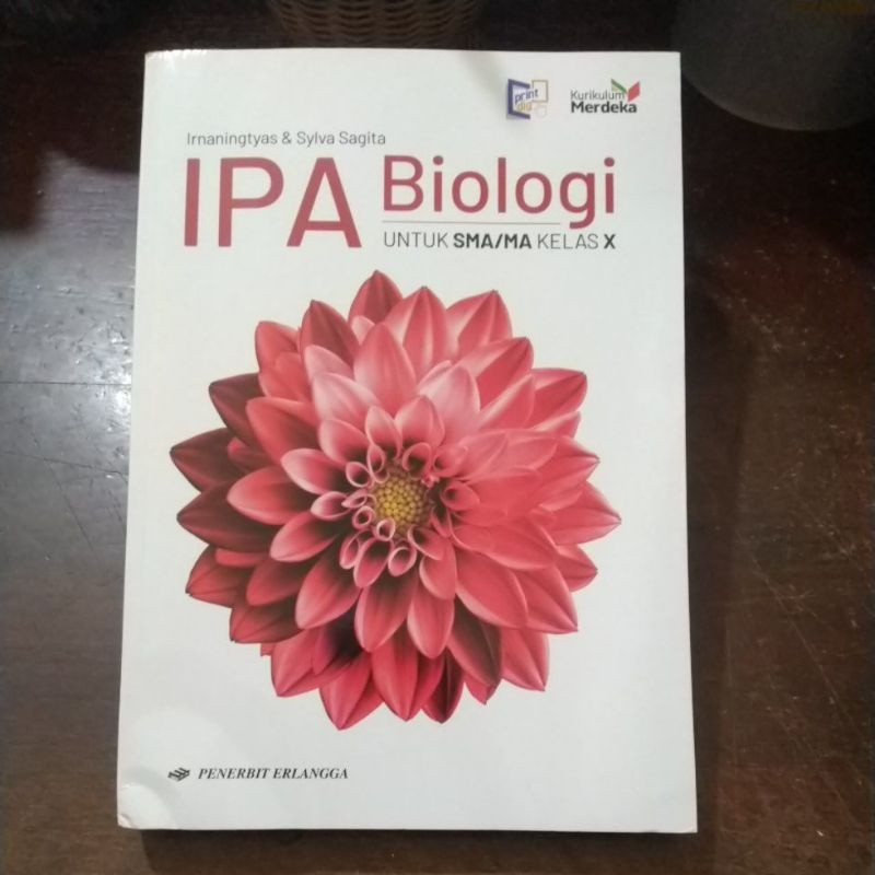 Jual Buku Kelas 10 SMA IPA Biologi Kurikulum Merdeka Erlangga / Kumer | Shopee Indonesia