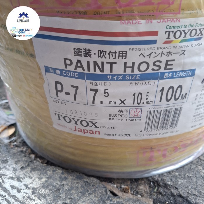 Jual Paint Hose 5/16" / Selang Cat Toyox Made in Japan Selang untuk cat ...