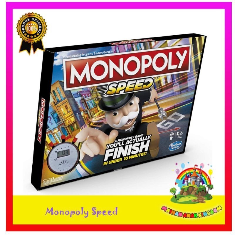 Jual Mainan Monopoli / Boardgame Monopoly speed | Shopee Indonesia
