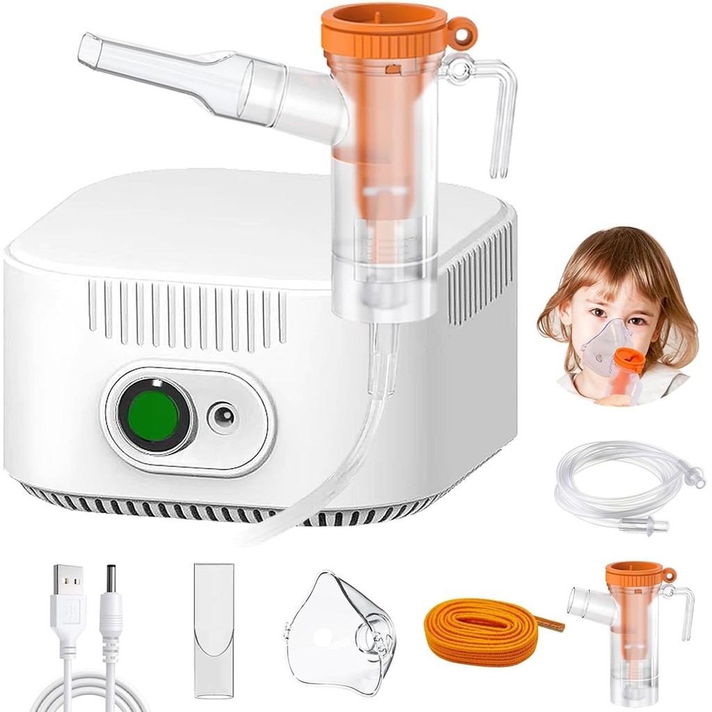 Jual Compressor Alat Nebulizer Anak Inhaler Asma Bayi Batuk Pilek Pernafasan Bronkitis Nebul ...