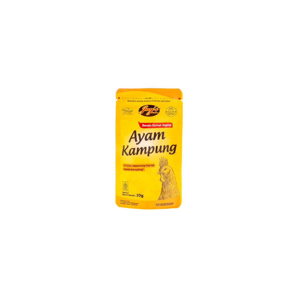 Jual Jay's Kitchen Chicken Stock Powder Ayam Kampung Zipper 20 GR ...
