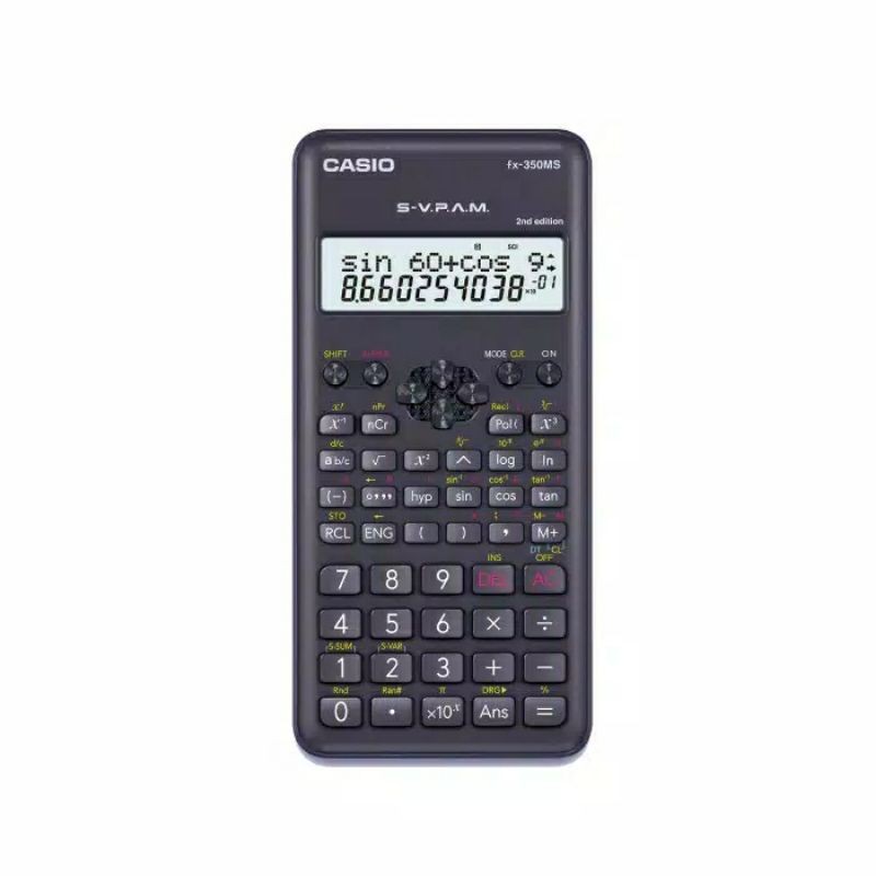 Jual CASIO FX-350MS ori scientific Calculator kalkulator ilmiah sekolah ...