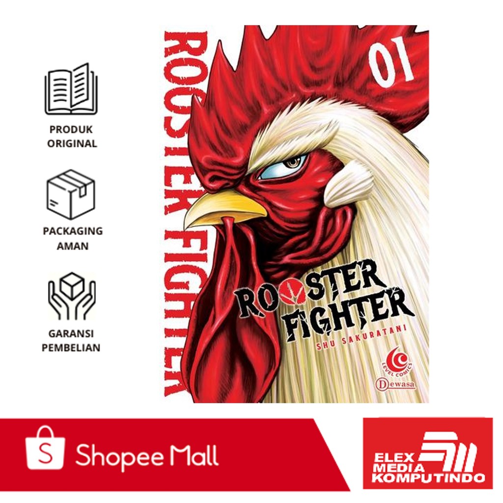 Jual Elex - Level Comic: Rooster Fighter 01 (Shu Sakuratani) | Shopee ...