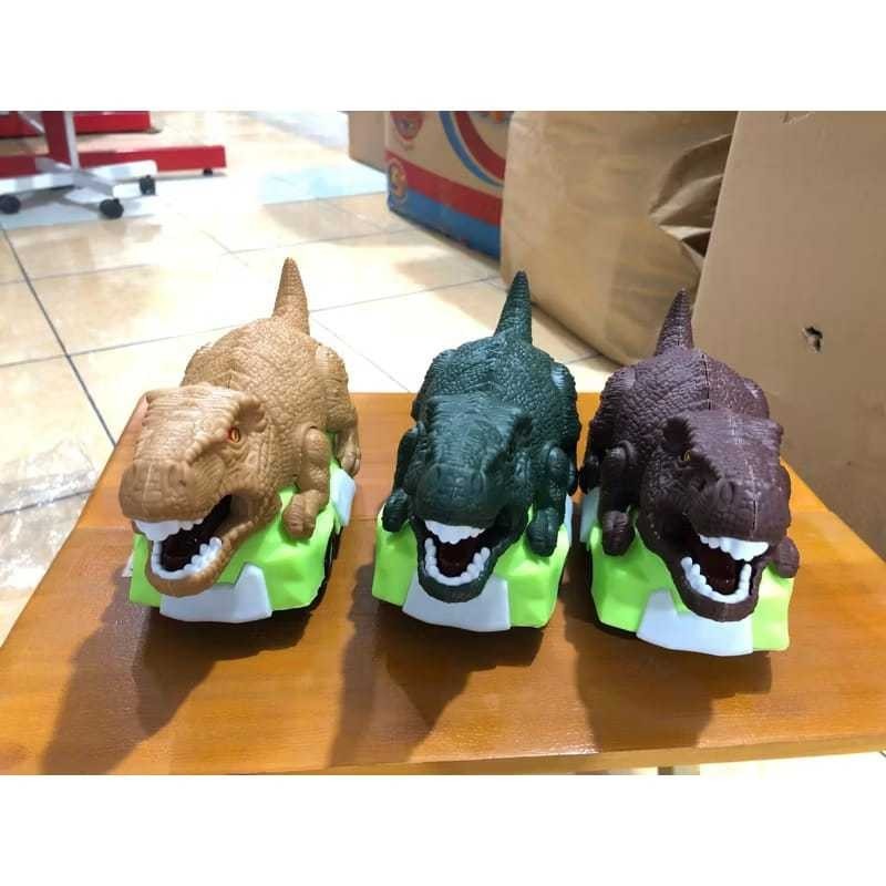 Jual MAINAN ANAK TIREX T-REX MOBIL BISA BUNYI JALAN DINOSAURUS TREX TOY ...