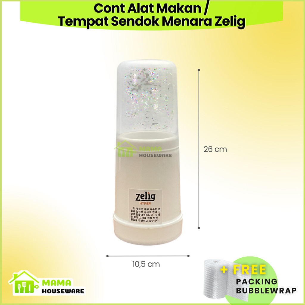 Jual Tempat Alat Makan Sendok Garpu Warna Putih / Container Penyimpanan ...
