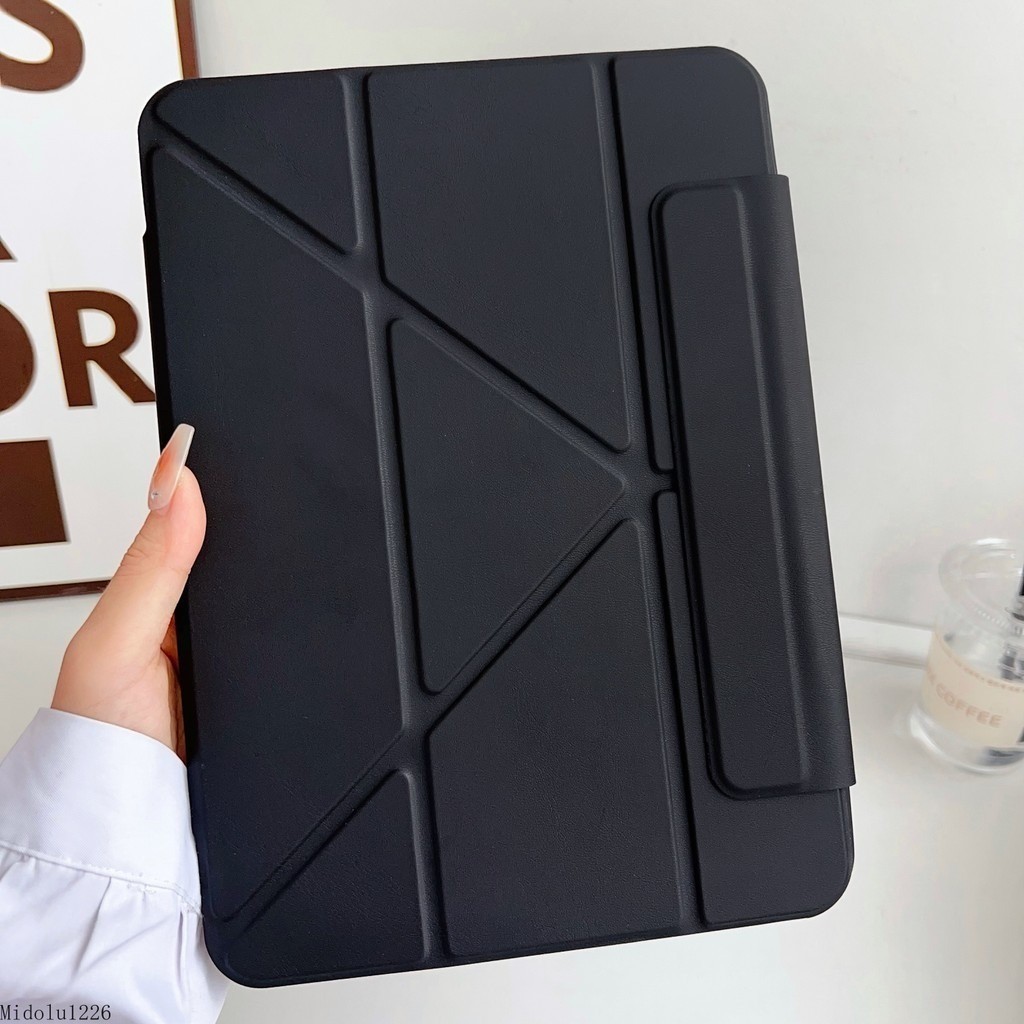 Jual 5-in-1 Folding iPad Case Multi-Angle Viewing Slot For iPad Air M2 ...