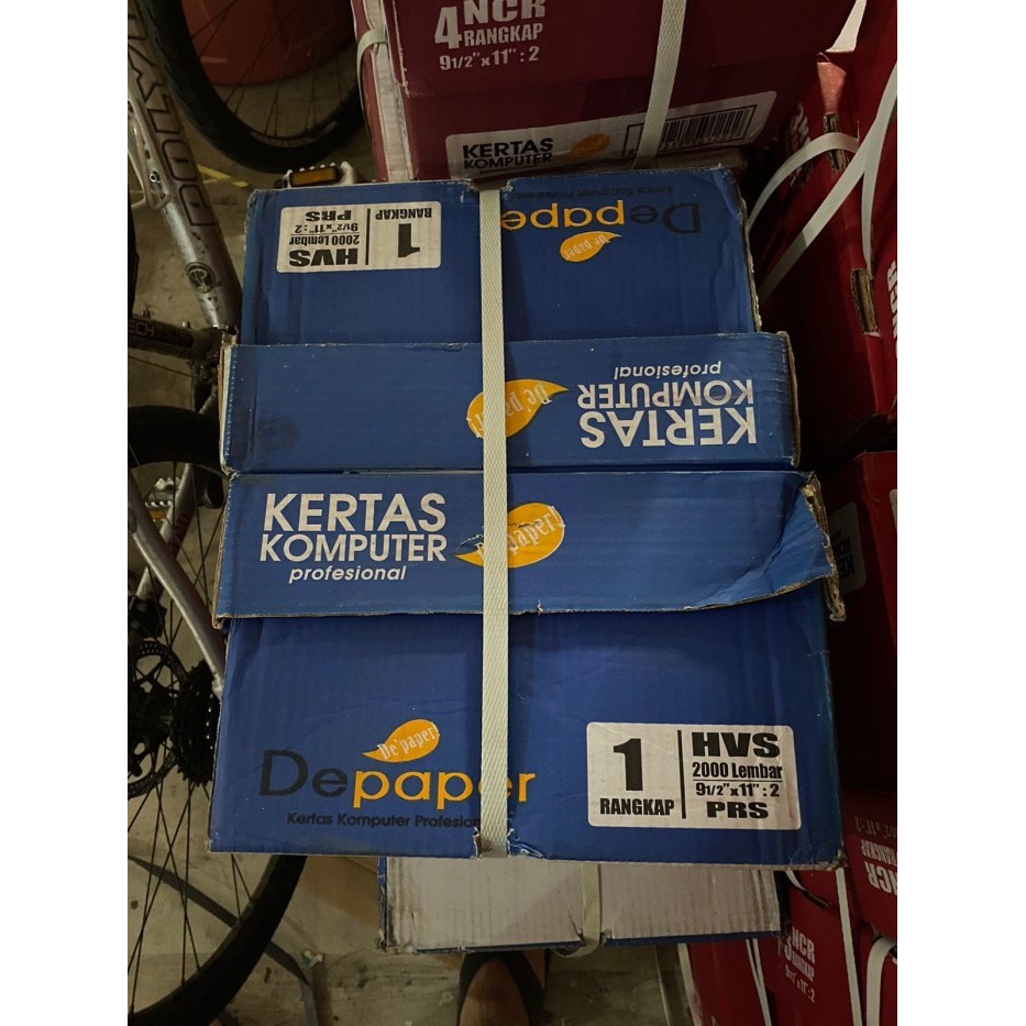 Jual Continuous Form Depaper 9.5 x 11 1 Ply PRS -1lbr Dibagi 2 / Kertas ...