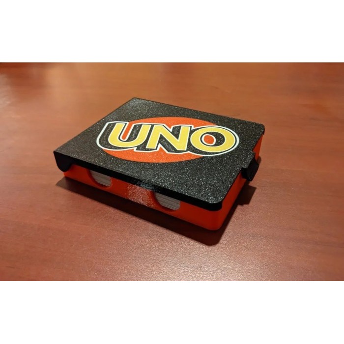 Jual NEW UNO CARD STORAGE BOX MULTICOLOR FOR 112 CARD | Shopee Indonesia