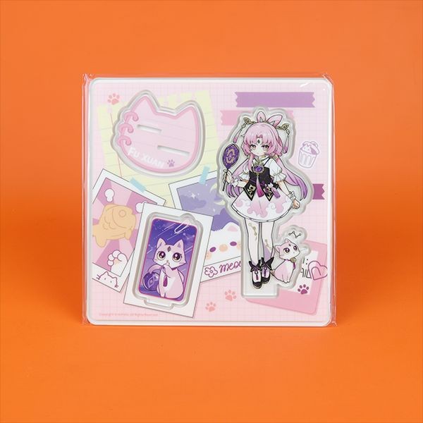 Jual Fu Xuan Little Cat Series Acrylic Stand - Honkai Star Rail 18cm ...