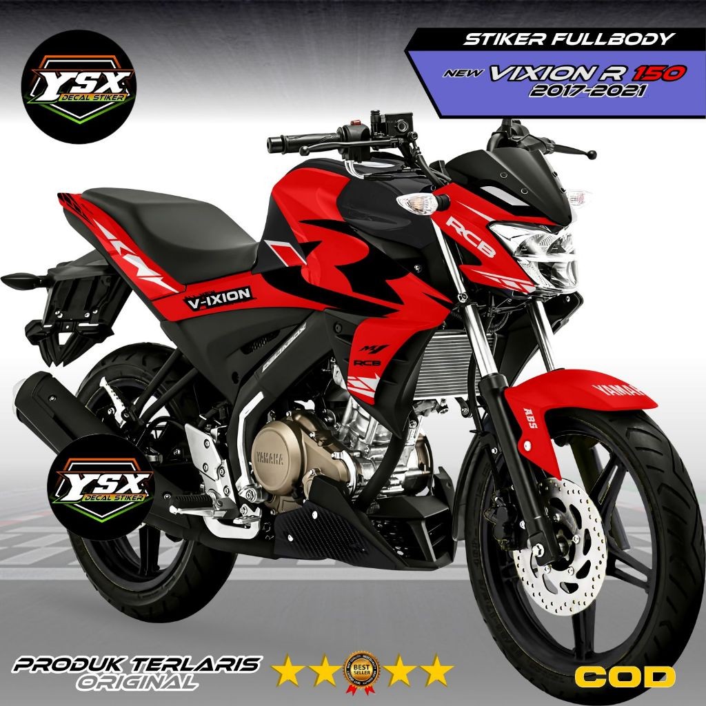 Jual Decal Vixion R stiker Fullbody Desain Racing Custom 2.0 | Shopee ...
