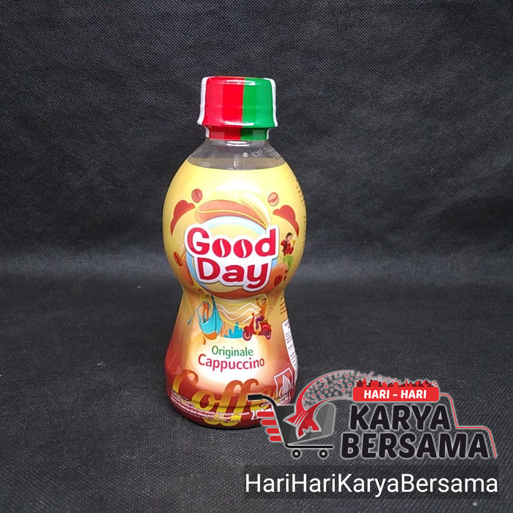 Jual MINUMAN KOPI INSTAN GOOD DAY ORIGINALE CAPPUCINO COFFEE BOTOL ...