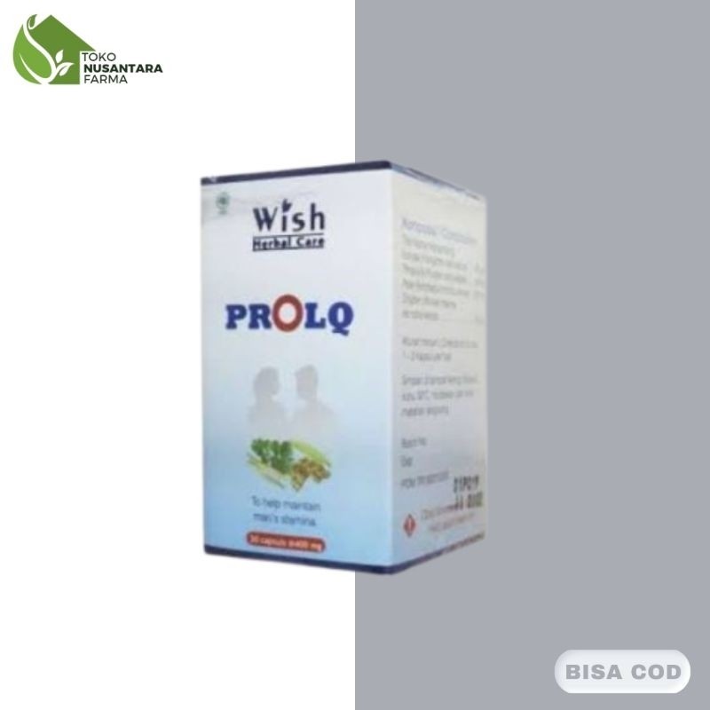 Jual DR.BOYKE WISH PROLQ - Multivitamin Pria 30 Kapsul Original ...