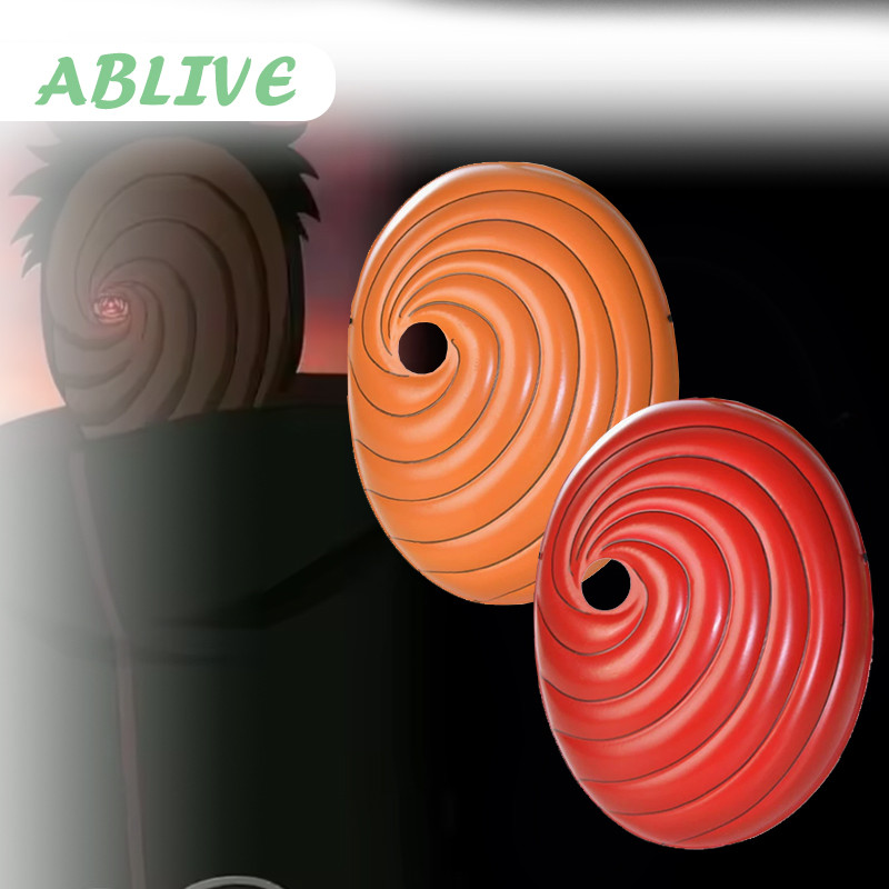 Jual Obito Masker Topeng Tobi Orange Naruto Shippuden Topeng Tobi ...
