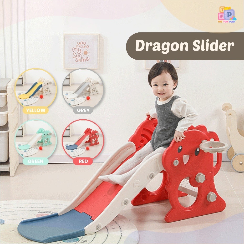 Jual TheFunPlay Perosotan Anak Dragon Mini Slider | Shopee Indonesia