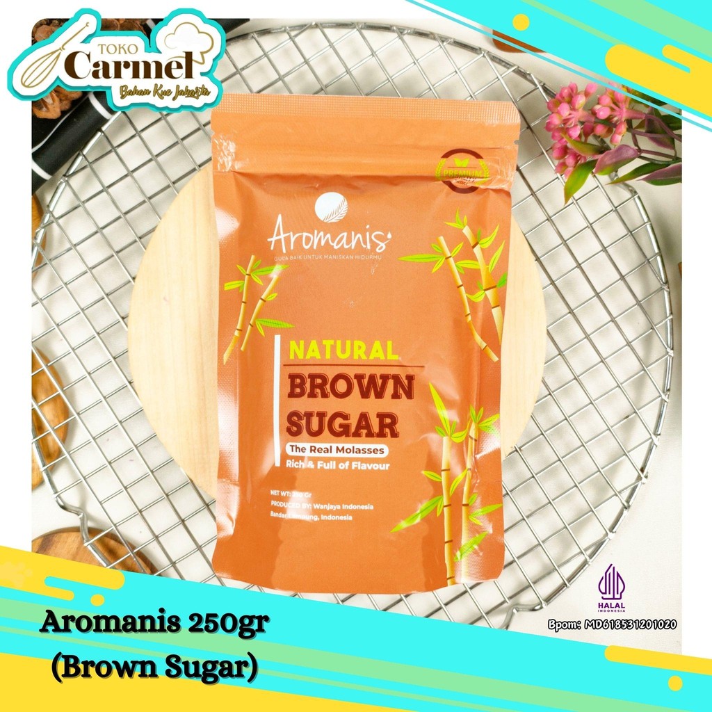 Jual Arumanis Brown Sugar 250gr - Gula Tebu / Gula Molasses | Shopee ...