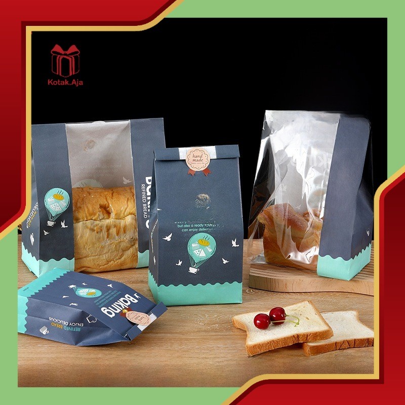 Jual Kantong Plastik Roti Tawar / Kantong Roti Tawar / Kemasan Roti ...