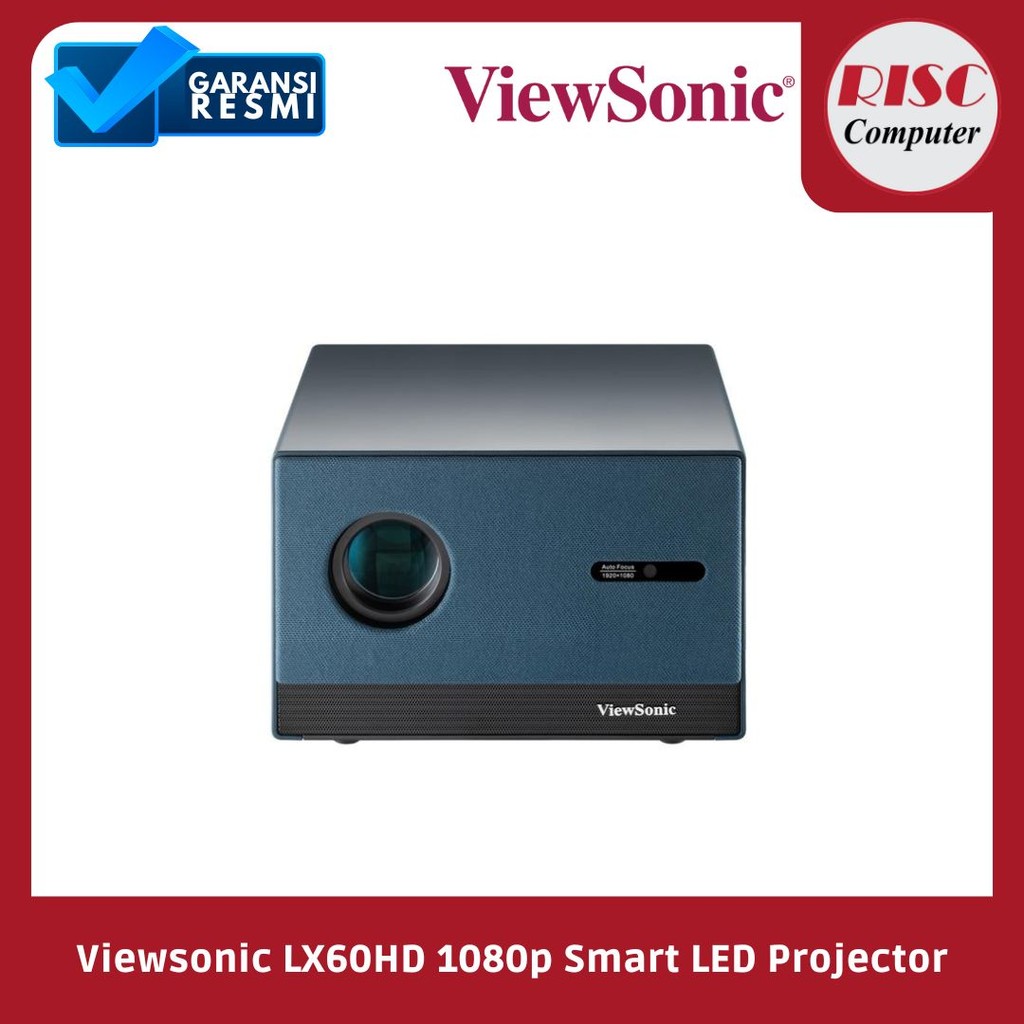 Jual Viewsonic LX60HD 1080p Smart LED Projector with Built-in Google TV ...
