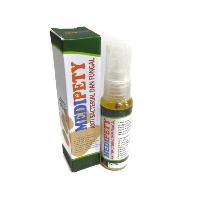 Jual Medipety Anti Bacterial & Fungal Spray 100ml - Anti Jamur Scabies ...
