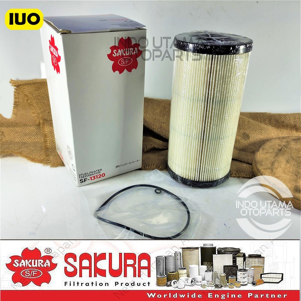 Jual Filter Solar Bawah HINO Lohan 500 EURO 4 Saringan Solar SAKURA SF ...